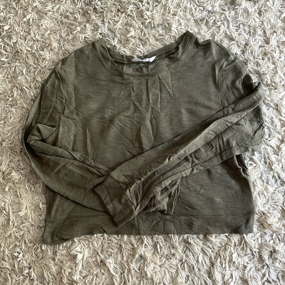 Double Zero | Tops | Cropped Light Weight Shirt | Poshmark